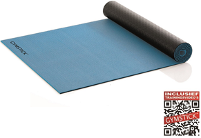 Gymstick Active 2-Tone Fitnessmat - Yogamat - met trainingsvideo's ...