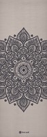 Gaiam Yoga Mat - Sustained Grey Sundial Flower - 5 mm | Fitwinkel.nl