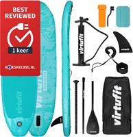 VirtuFit Supboard Ocean 275 - Turquoise - Met accessoires en draagtas ...