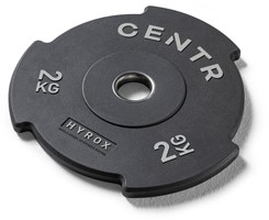 Centr x Hyrox Top Bumper Plate - 2 kg | Fitwinkel.nl