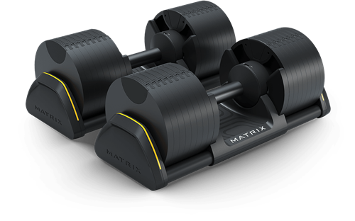 Matrix Verstelbare Dumbbell Set - 2 kg tot 32 kg | Fitwinkel.nl