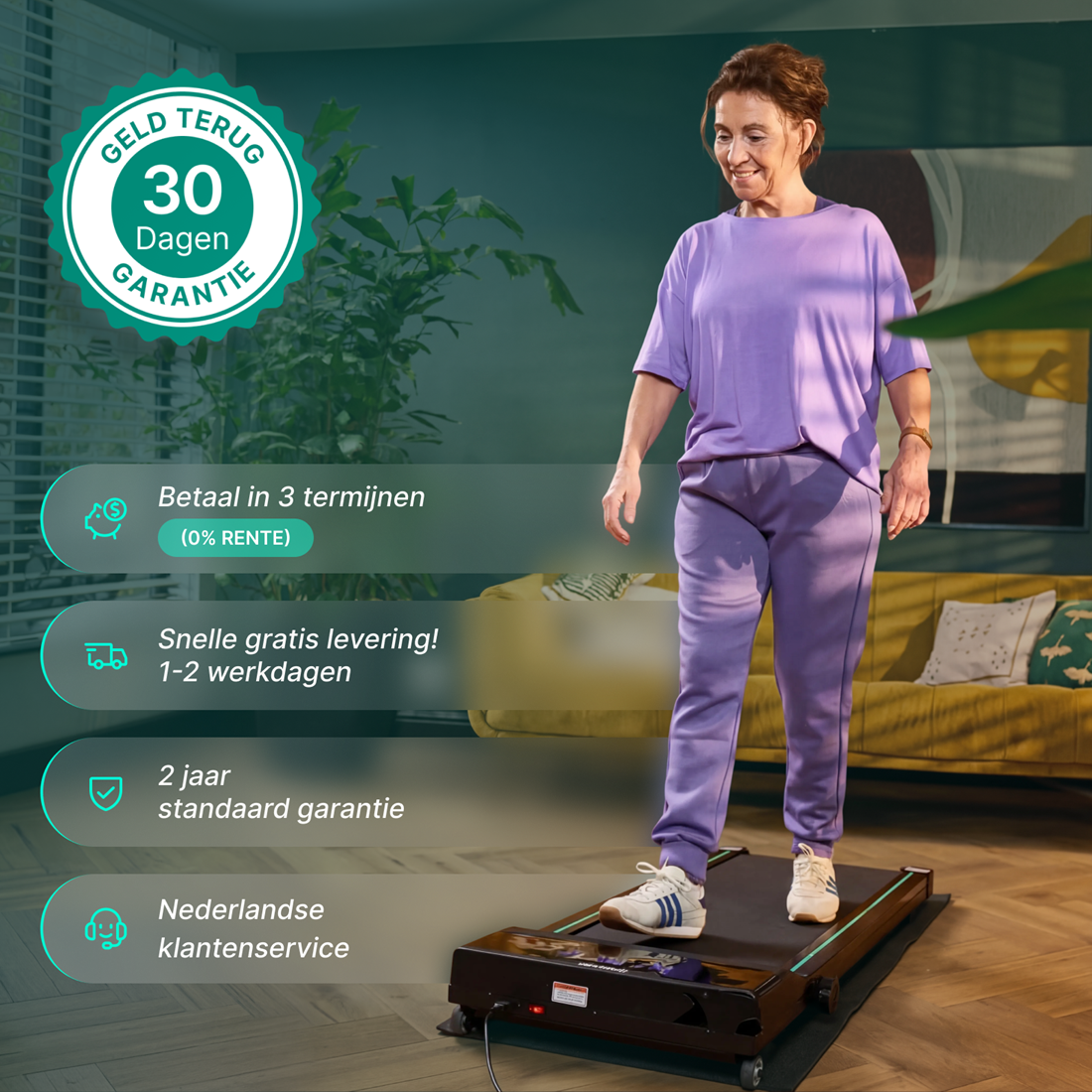 Dreaver Elevate One Walkingpad - met Stappenteller | Fitwinkel.nl