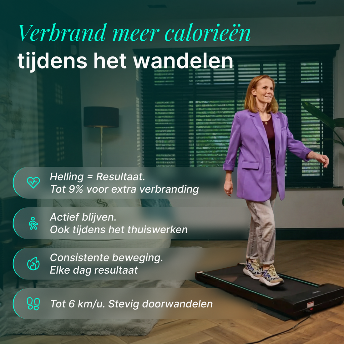 Dreaver Elevate One Walkingpad - met Stappenteller | Fitwinkel.nl