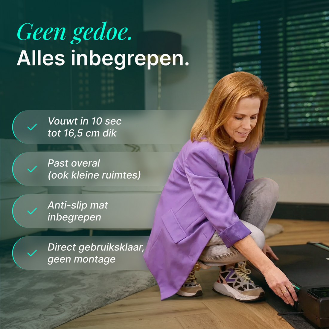 Dreaver Elevate One Walkingpad - met Stappenteller | Fitwinkel.nl