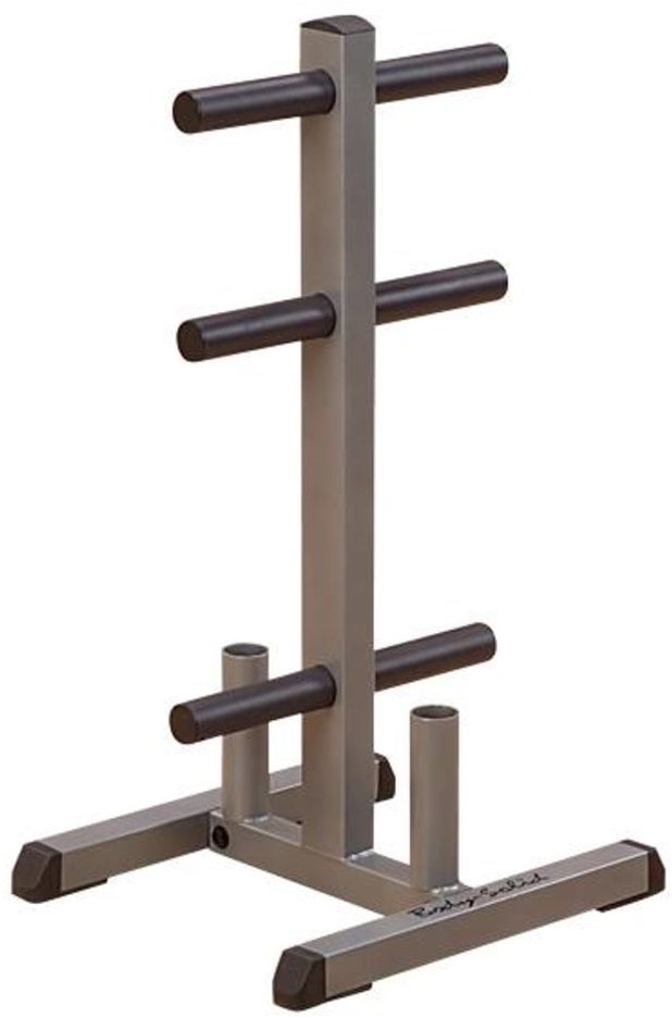 Body-Solid GOWT Olympic Plate Tree & Bar Holder - Opbergsysteem ...