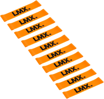Lifemaxx LMX Mini Weerstandsband - Medium - Oranje - 10 stuks ...