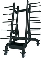 Lifemaxx Pump Rack - Opbergrek voor 30 Sets | Fitwinkel.nl