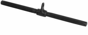Lifemaxx LMX Black Series Tricep Straight Bar - Zwart | Fitwinkel.nl