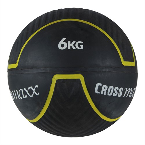 Lifemaxx Crossmaxx RBBR Wall Ball - 6 kg | Fitwinkel.nl