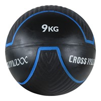 Lifemaxx Crossmaxx RBBR Wall Ball - 9 kg | Fitwinkel.nl