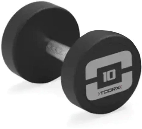 Toorx Professional MGP PRO Ronde Dumbbell - 2 kg | Fitwinkel.nl