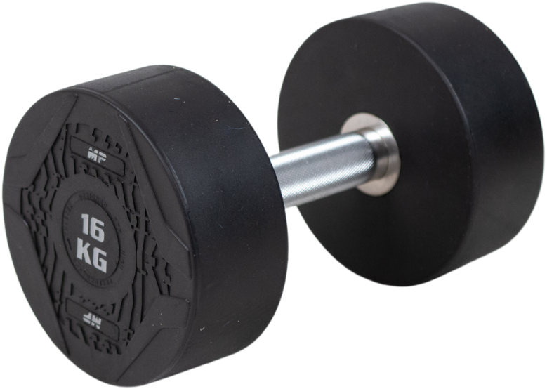Muscle Power Ronde Dumbbell - 16 kg | Fitwinkel.nl