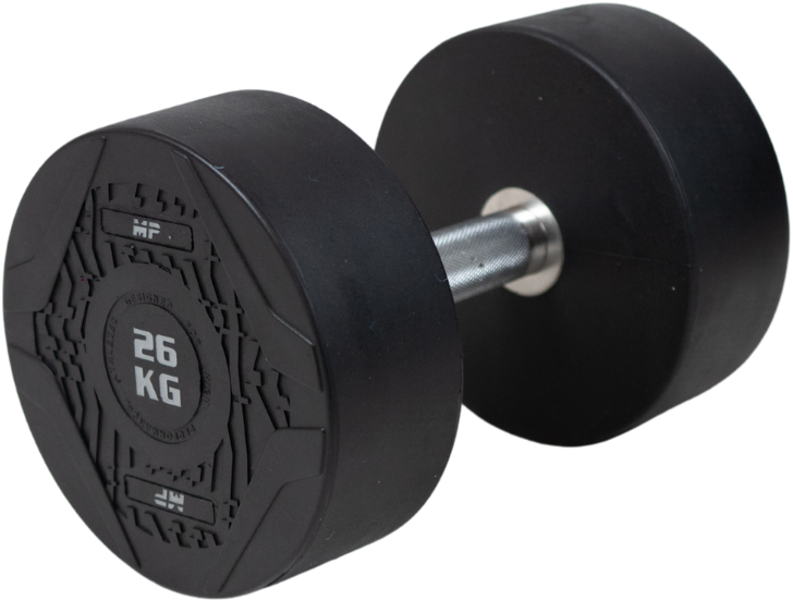 Muscle Power Ronde Dumbbell - 26 kg | Fitwinkel.nl
