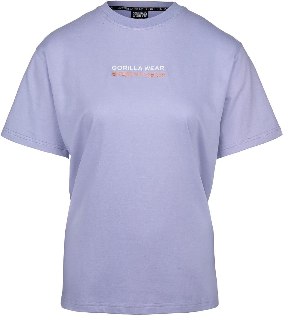 Gorilla Wear Medina Oversized T-shirt - Lila - L | Fitwinkel.nl