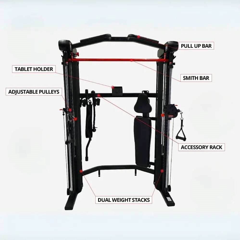 Inspire SF3 Functional Trainer & Smith Machine | Fitwinkel.nl