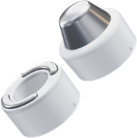 Therabody TheraFace Hot & Cold Rings - Wit | Fitwinkel.nl