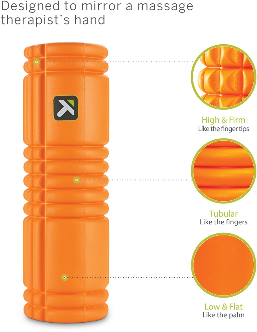 Triggerpoint Grid Vibe Plus Foam Roller met Vibratie | Fitwinkel.nl