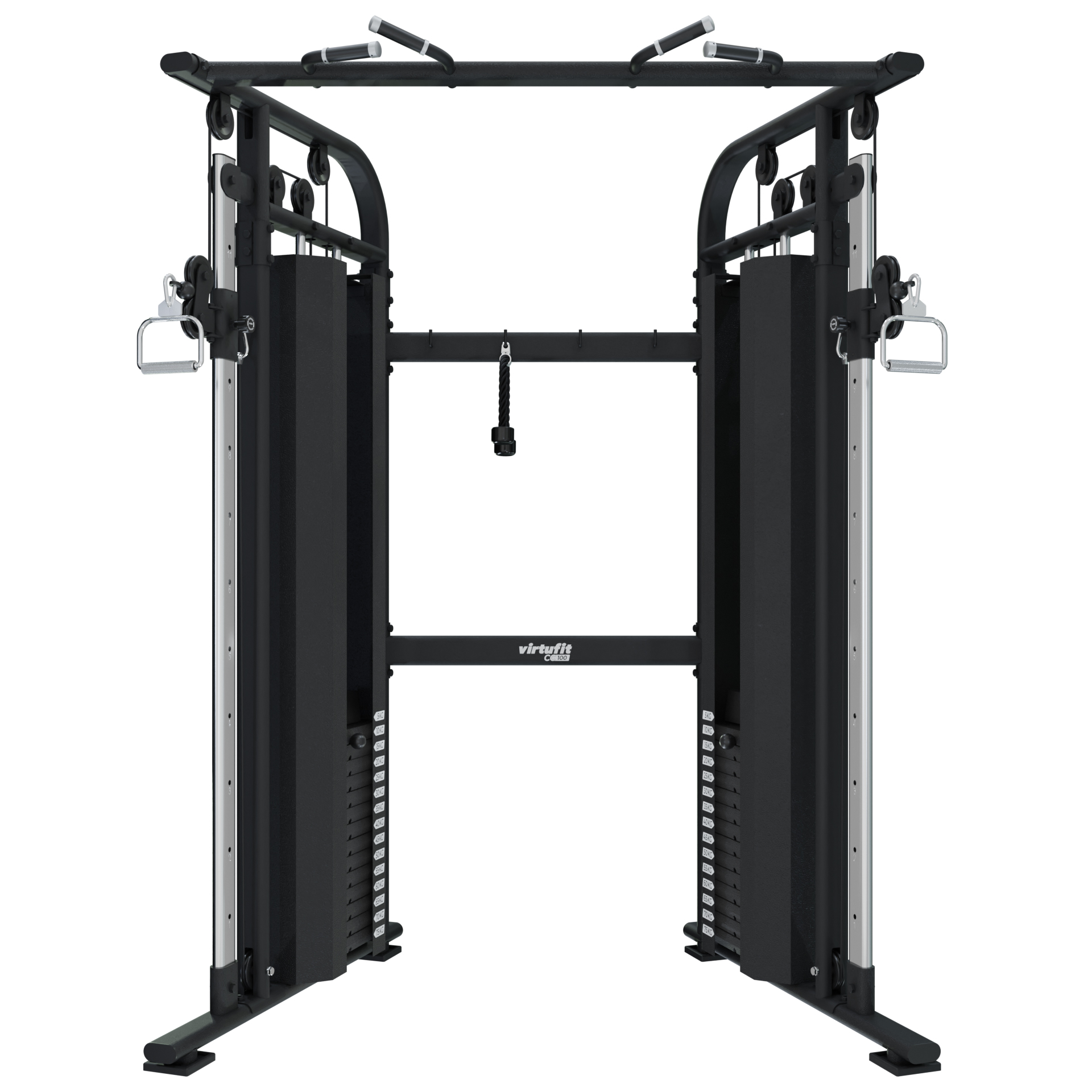 Virtufit CC100 Cable Crossover - Dual Adjustable Pulley - Functional ...